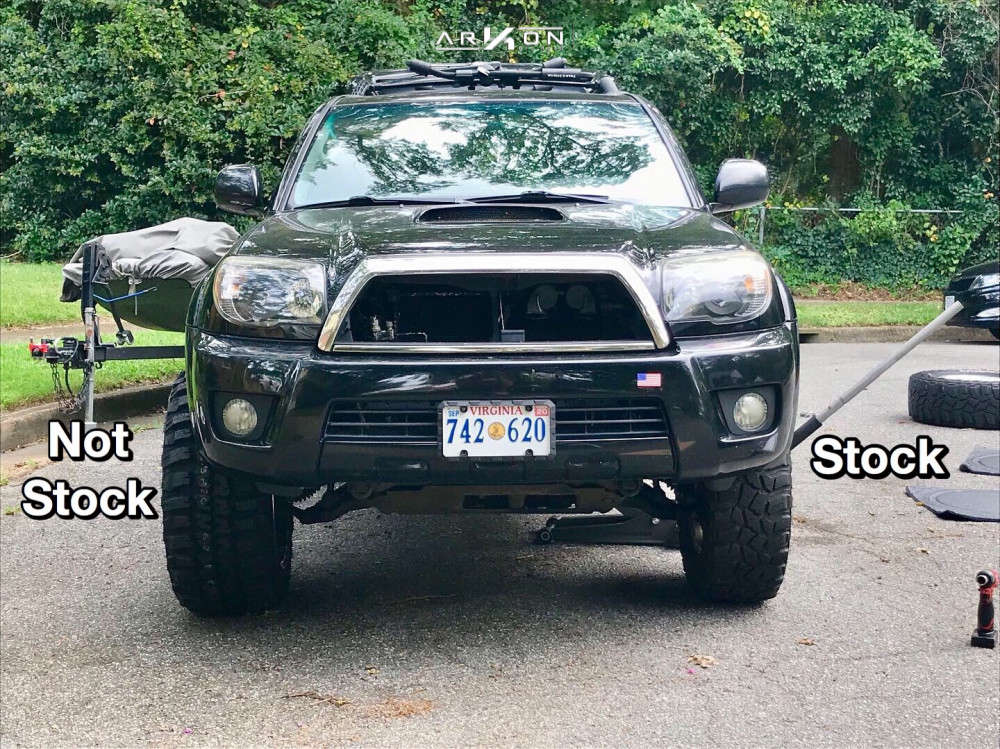 2006 Toyota 4Runner Wheel Offset Aggressive > 1" Outside Fender ...