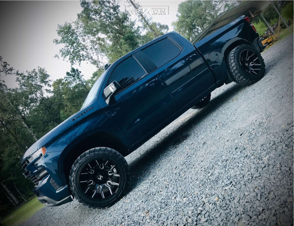 2020 Chevrolet Silverado 1500 Wheel Offset Hella Stance >5" Leveling ...