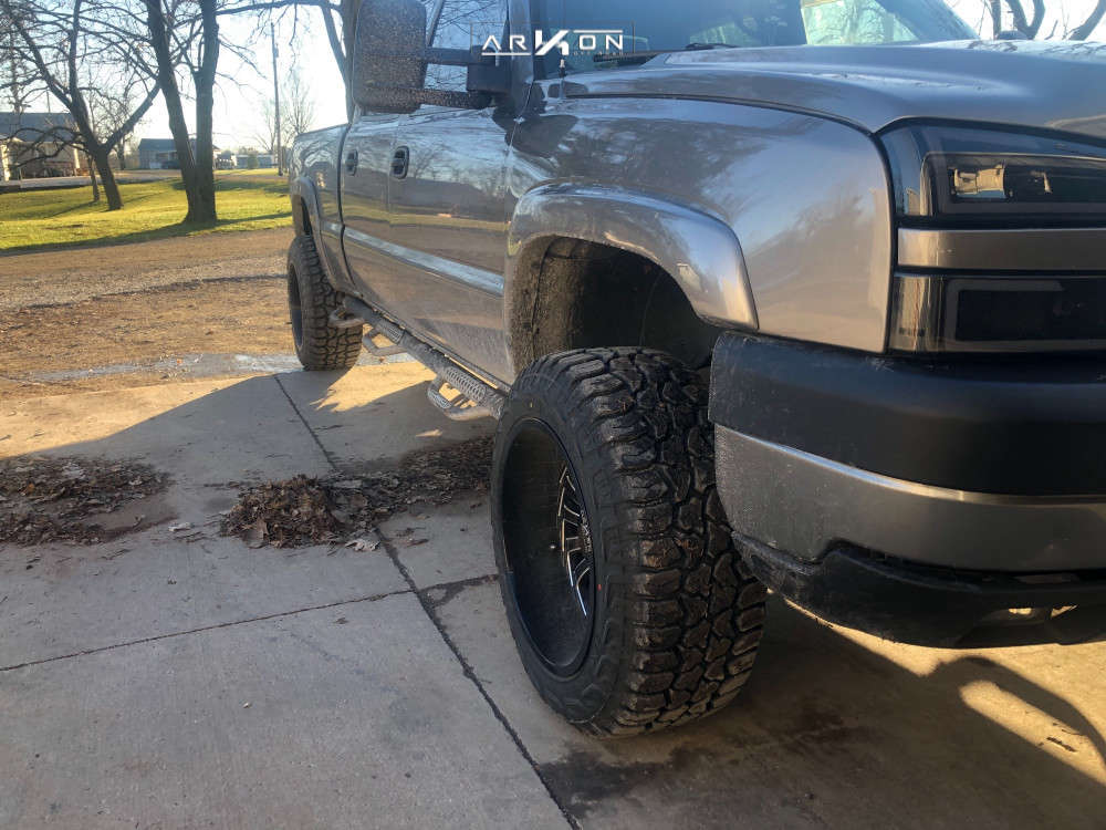 2006 Chevrolet Silverado 2500 HD Wheel Offset Super Aggressive 3"-5 ...