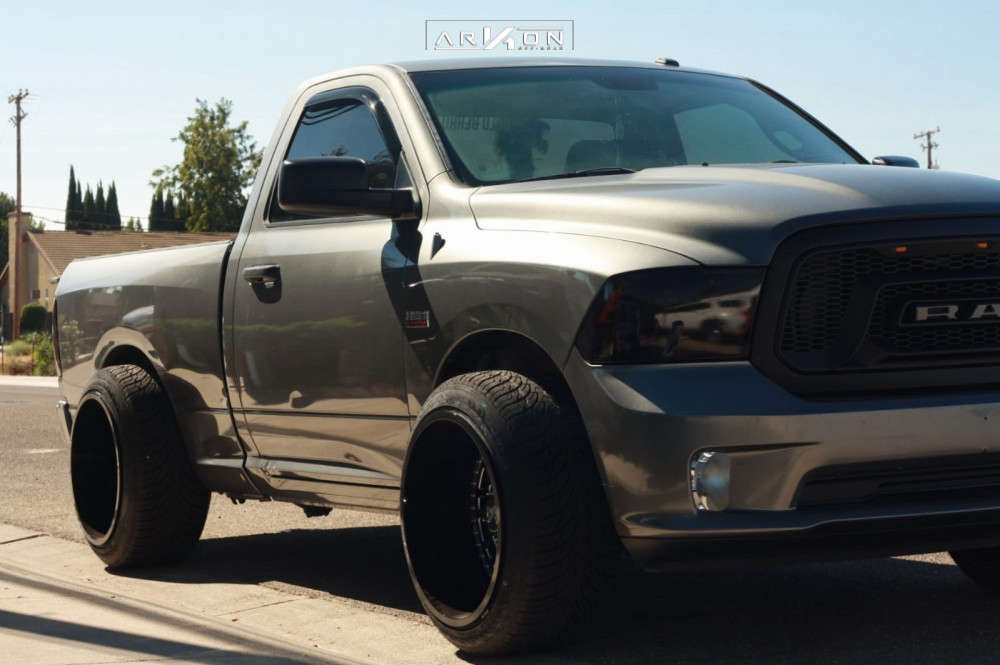 2013 Ram 1500 Wheel Offset Hella Stance >5" Leveling Kit | 1317196 ...