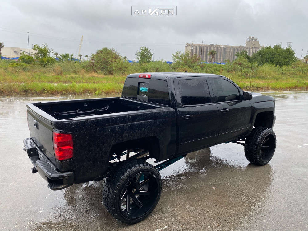 2018 Chevrolet Silverado 1500 Wheel Offset Super Aggressive 3"-5 ...