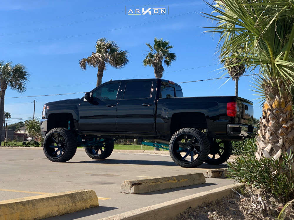 2018 Chevrolet Silverado 1500 Wheel Offset Super Aggressive 3"-5 ...