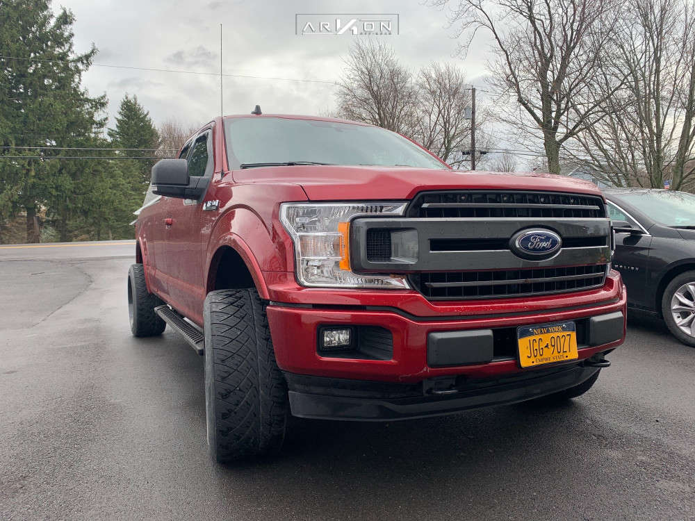 2019 Ford F-150 Wheel Offset Super Aggressive 3"-5" Leveling Kit ...