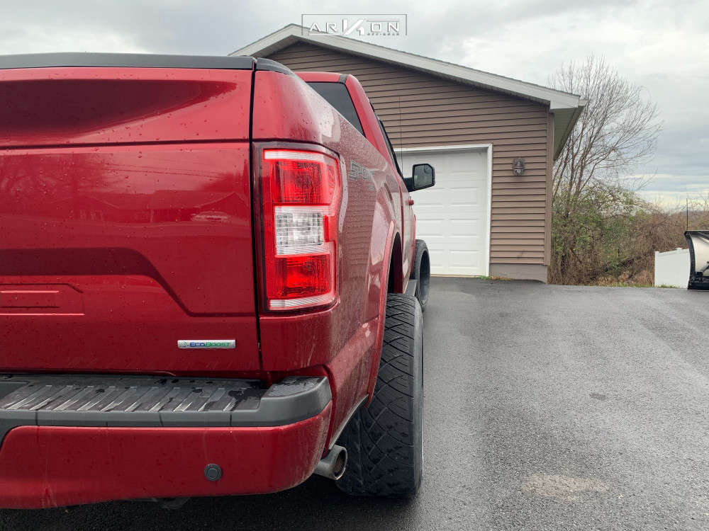 2019 Ford F-150 Wheel Offset Super Aggressive 3"-5" Leveling Kit ...