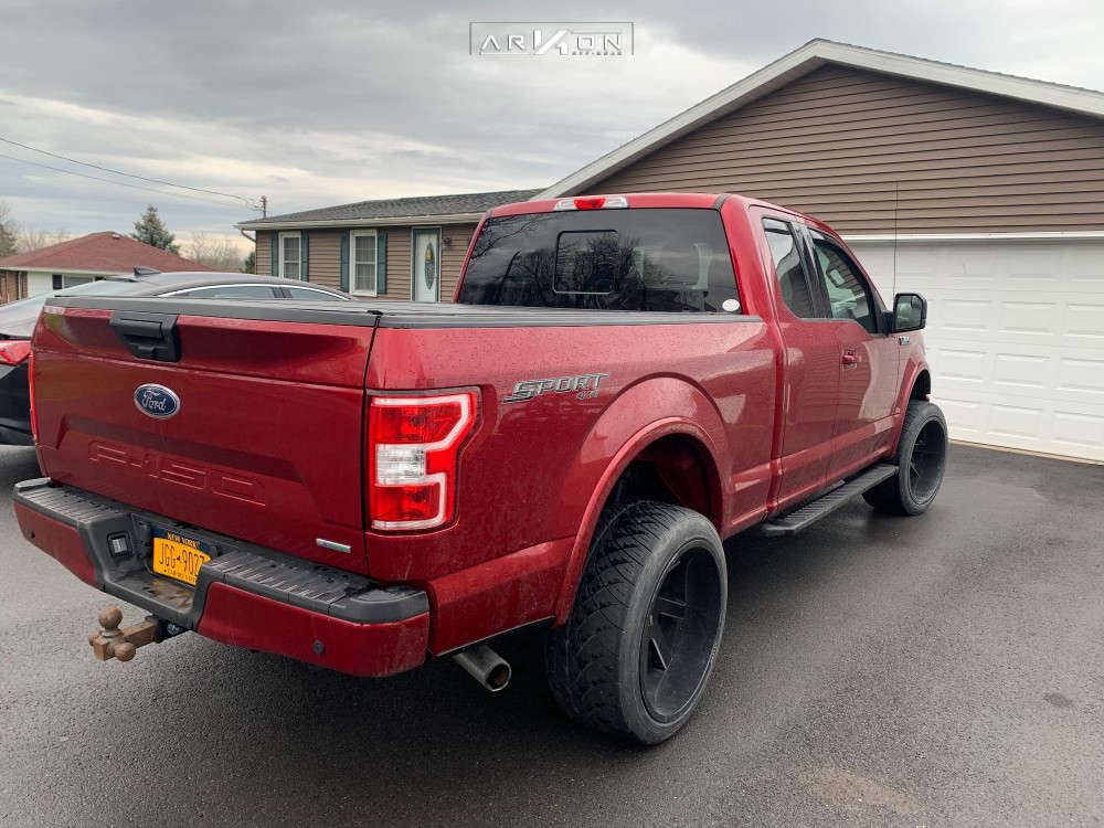 2019 Ford F-150 Wheel Offset Super Aggressive 3"-5" Leveling Kit ...
