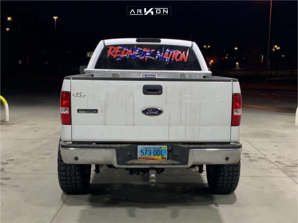2006 Ford F-150 Wheel Offset Super Aggressive 3"-5" Suspension Lift 4 ...