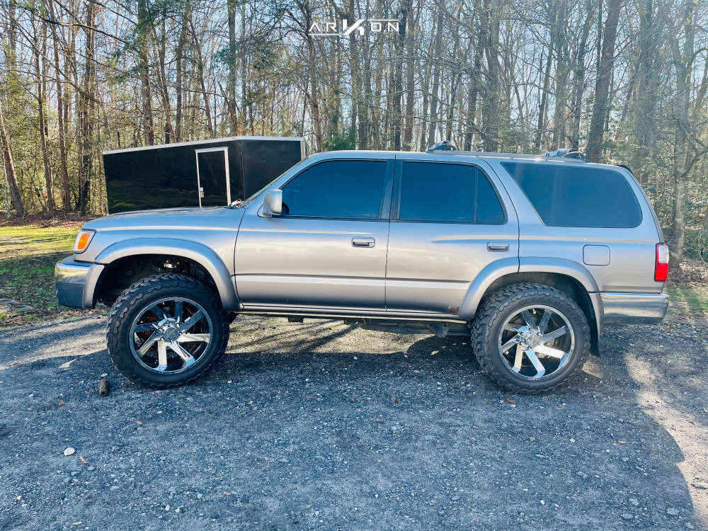 2001 Toyota 4Runner Wheel Offset Aggressive > 1" Outside Fender ...