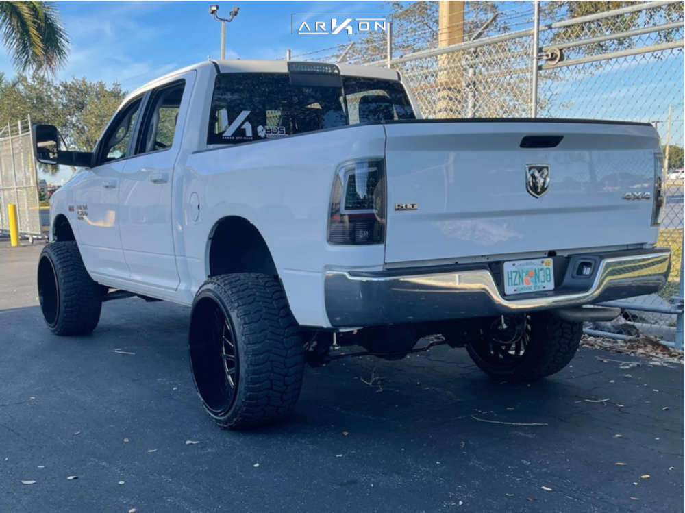 2019 Ram 1500 Classic Wheel Offset Hella Stance >5" Suspension Lift 6 ...