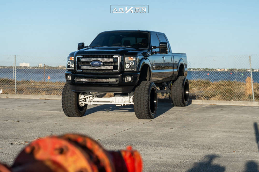 2016 Ford F-250 Super Duty Wheel Offset Hella Stance >5" Lifted >12 ...