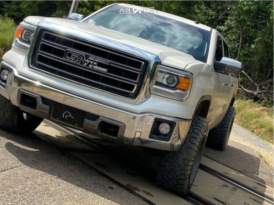 2014 GMC Sierra 1500 Wheel Offset Aggressive > 1" Outside Fender ...