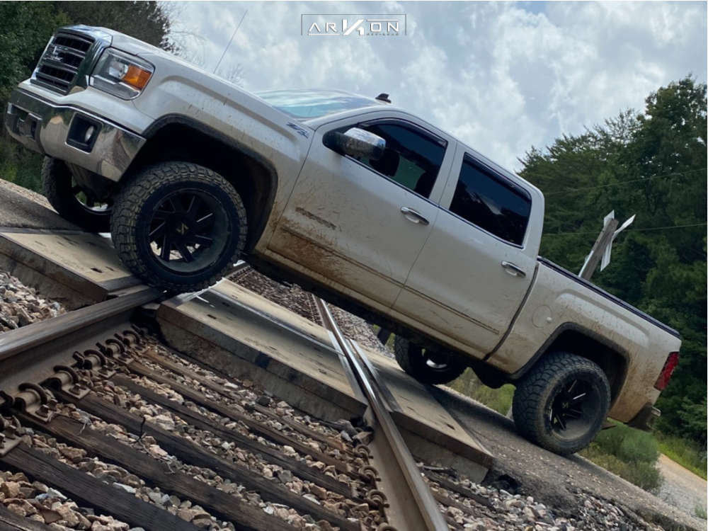 2014 GMC Sierra 1500 Wheel Offset Aggressive > 1" Outside Fender ...