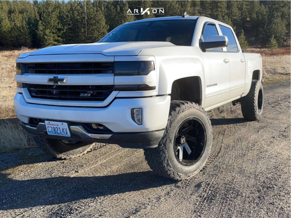 2016 Chevrolet Silverado 1500 Wheel Offset Super Aggressive 3"-5 ...