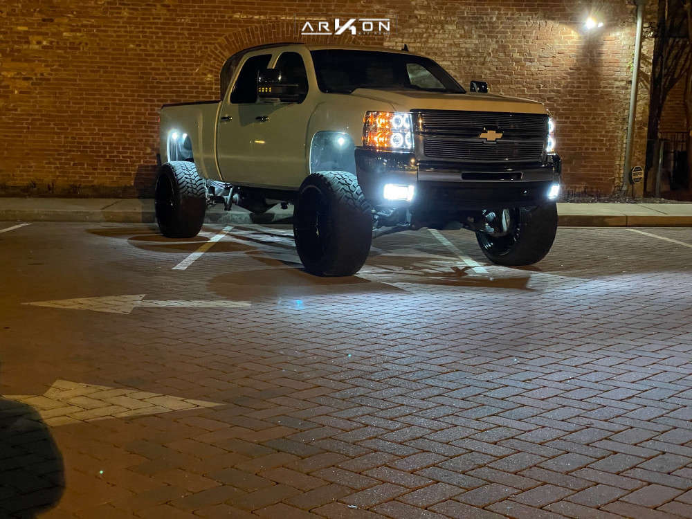 2008 Chevrolet Silverado 2500 HD Wheel Offset Super Aggressive 3"-5 ...