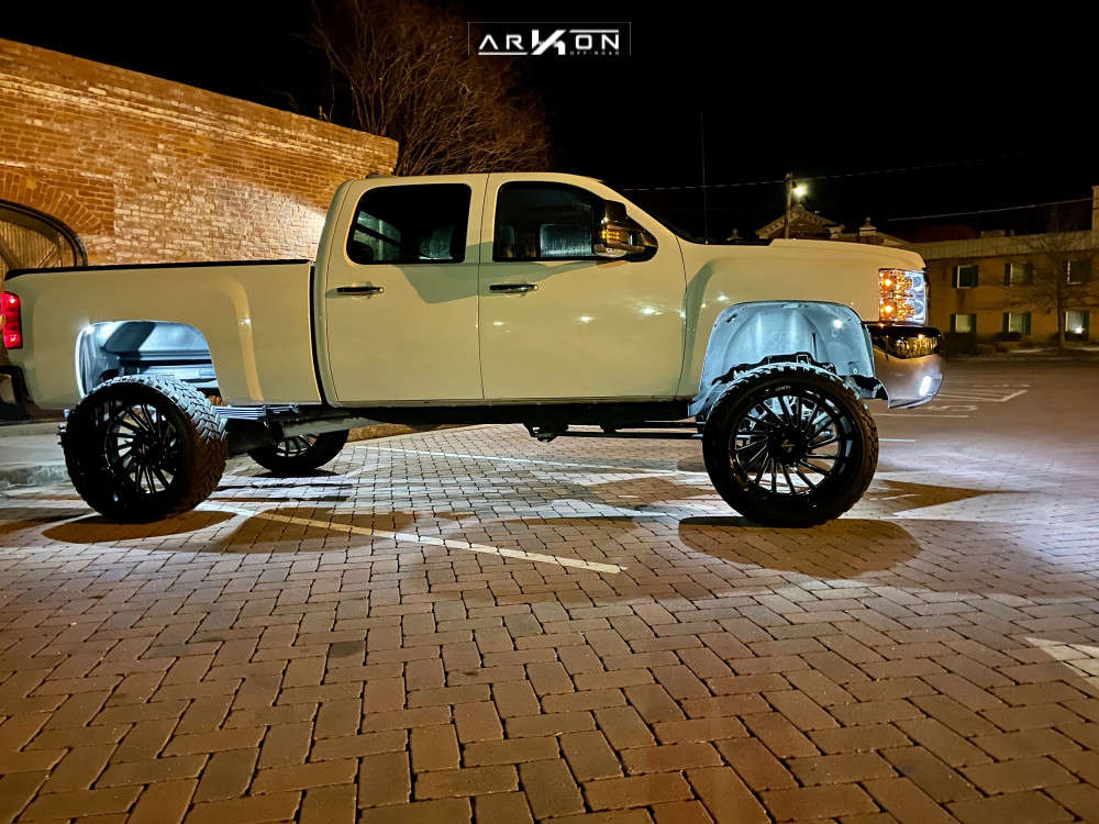 2008 Chevrolet Silverado 2500 HD Wheel Offset Super Aggressive 3"-5 ...