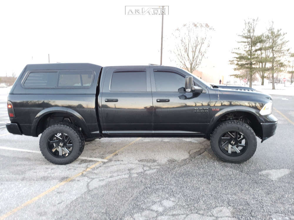 2015 Ram 1500 Wheel Offset Slightly Aggressive Suspension Lift 4 ...