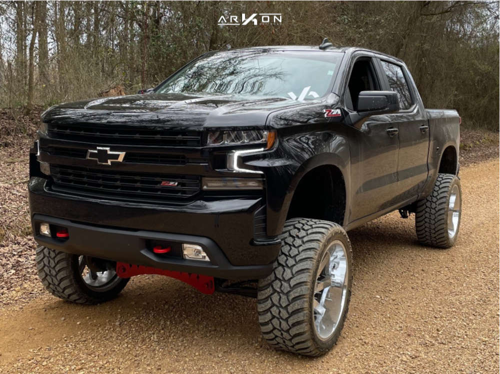 2021 Chevrolet Silverado 1500 Wheel Offset Super Aggressive 3"-5 ...