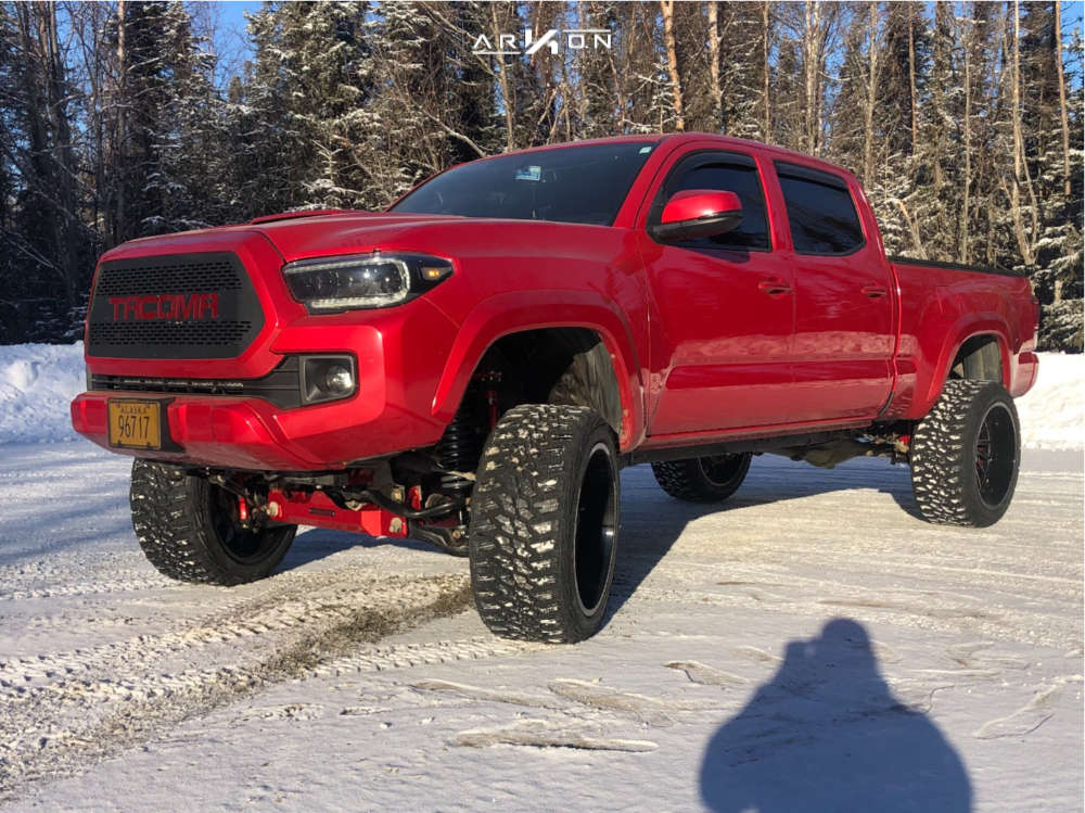 2016 Toyota Tacoma Wheel Offset Aggressive > 1" Outside Fender ...