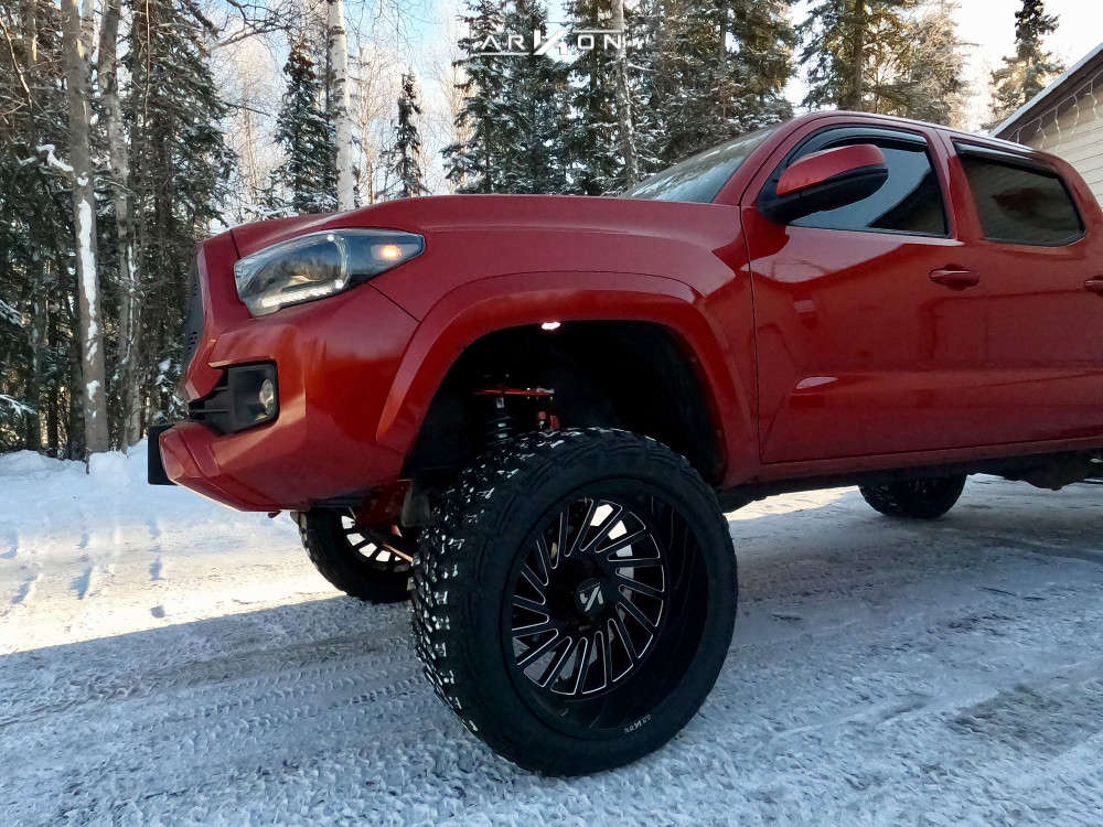 2016 Toyota Tacoma Wheel Offset Aggressive > 1" Outside Fender ...