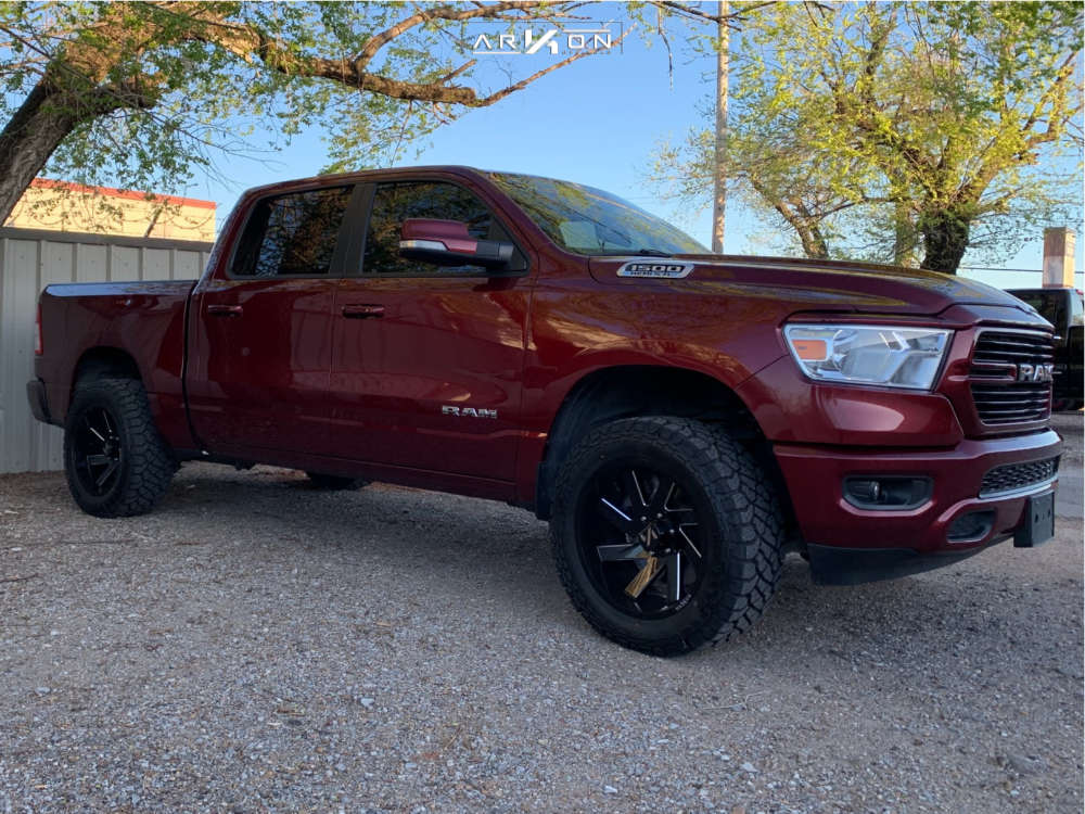2019 Ram 1500 Wheel Offset Super Aggressive 3"-5" Leveling Kit ...