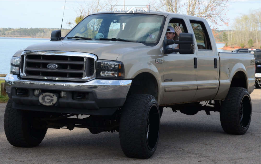 2001 Ford F-250 Super Duty Wheel Offset Super Aggressive 3"-5 ...