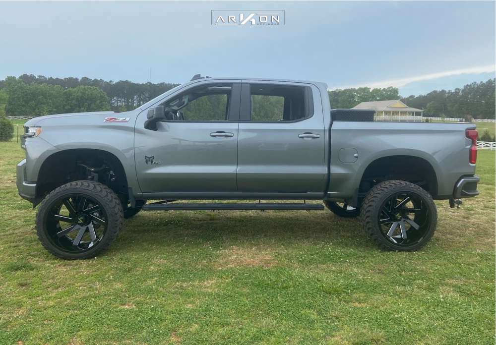 2020 Chevrolet Silverado 1500 Wheel Offset Super Aggressive 3"-5 ...