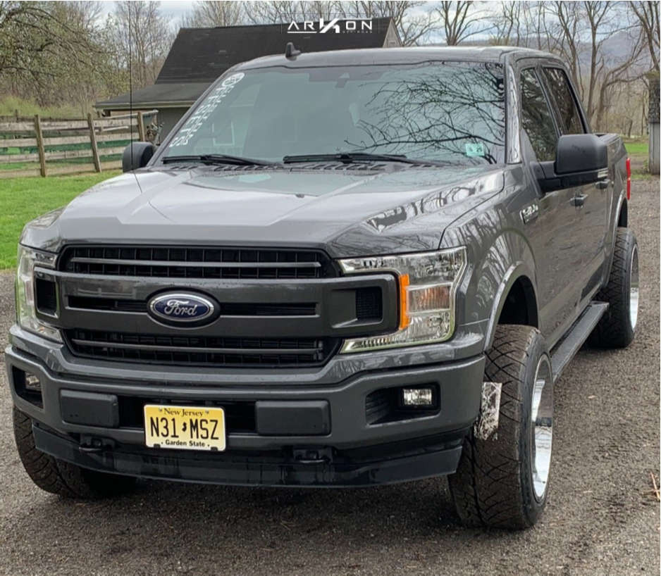 2020 Ford F-150 Wheel Offset Super Aggressive 3"-5" Leveling Kit ...
