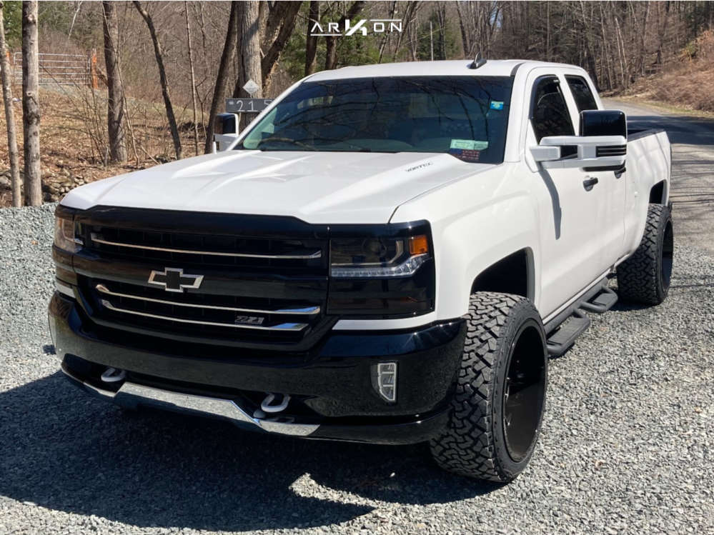 2018 Chevrolet Silverado 1500 Wheel Offset Super Aggressive 3"-5 ...