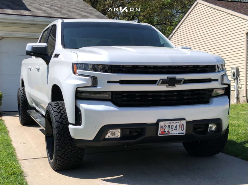 2019 Chevrolet Silverado 1500 Wheel Offset Super Aggressive 3"-5 ...