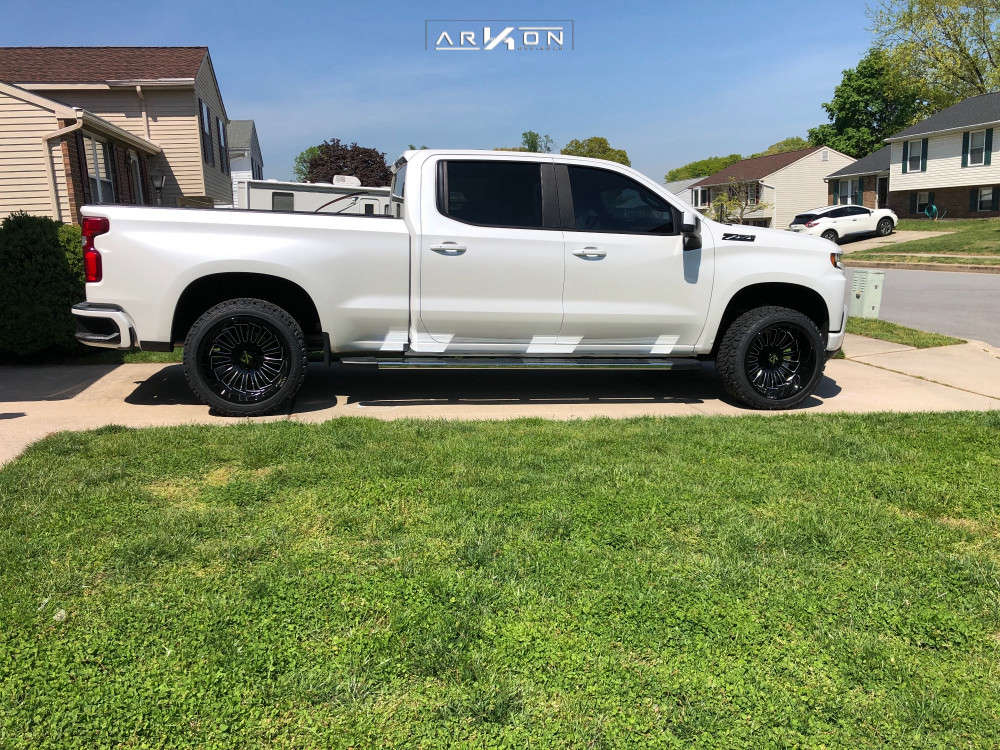 2019 Chevrolet Silverado 1500 Wheel Offset Super Aggressive 3"-5 ...
