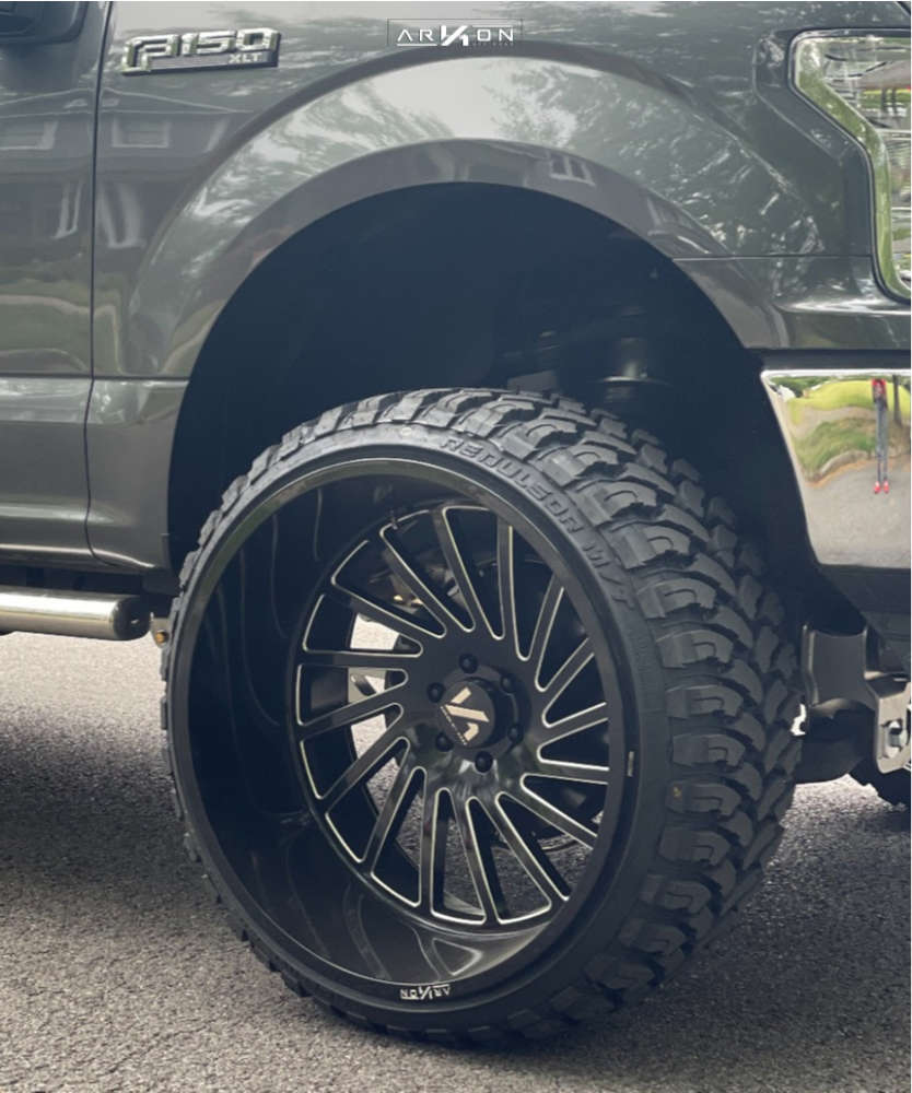 2018 Ford F-150 Wheel Offset Aggressive > 1" Outside Fender Suspension ...