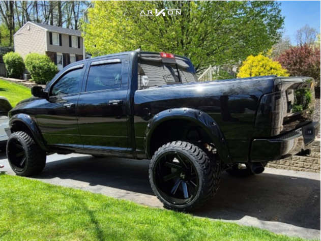 2015 Ram 1500 Wheel Offset Super Aggressive 3"-5" Suspension Lift 6 ...