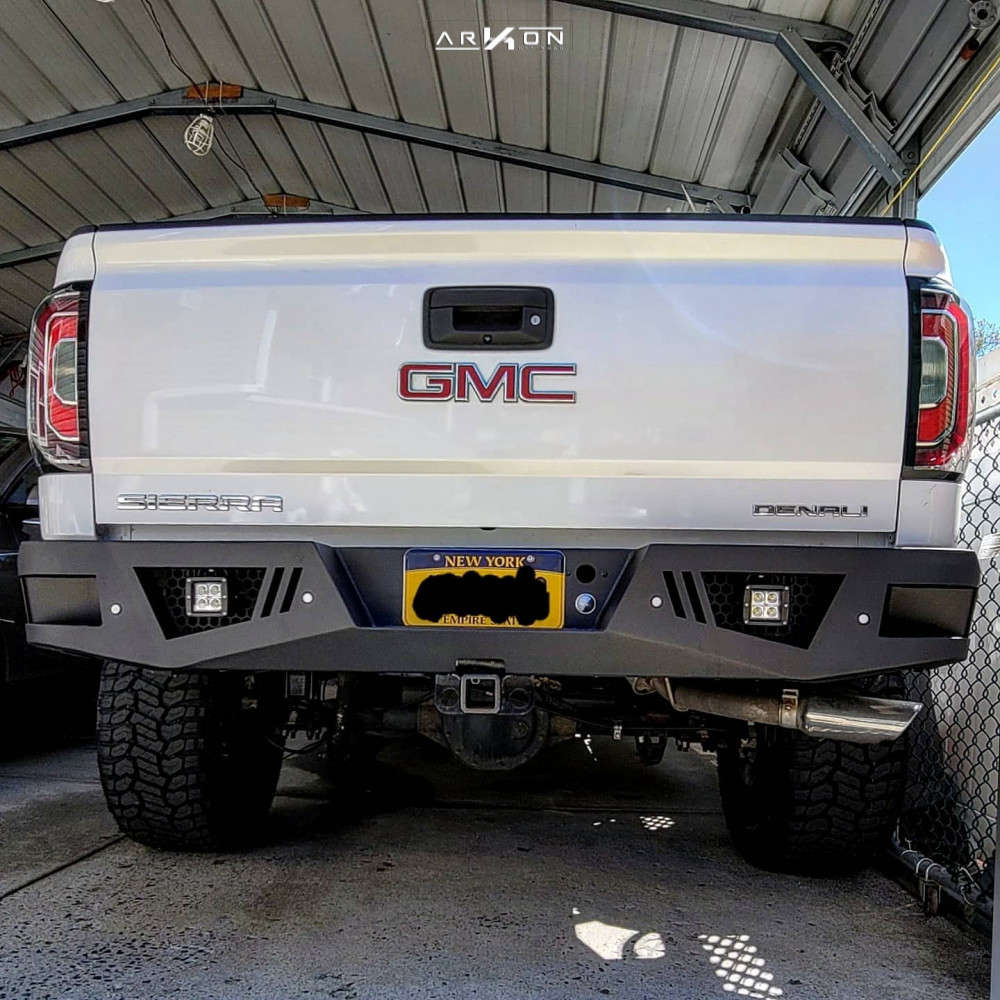 2017 GMC Sierra 1500 Wheel Offset Aggressive > 1" Outside Fender ...