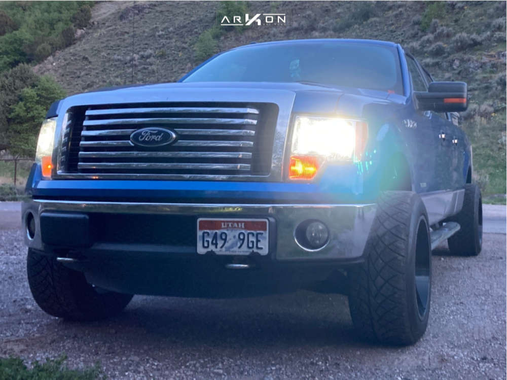 2011 Ford F-150 Wheel Offset Super Aggressive 3"-5" Leveling Kit ...