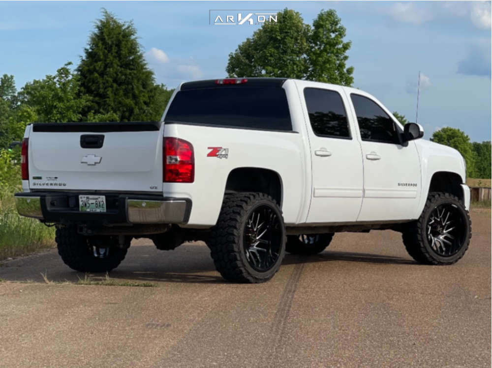 2012 Chevrolet Silverado 1500 Wheel Offset Super Aggressive 3"-5 ...