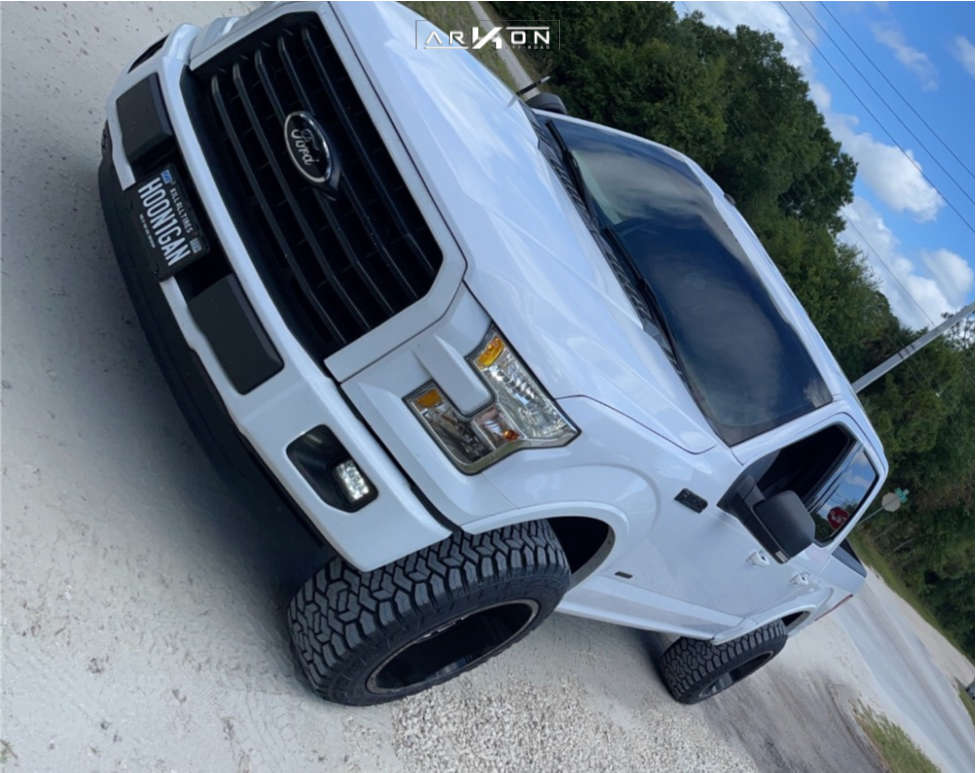 2016 Ford F-150 Wheel Offset Super Aggressive 3"-5" Leveling Kit ...