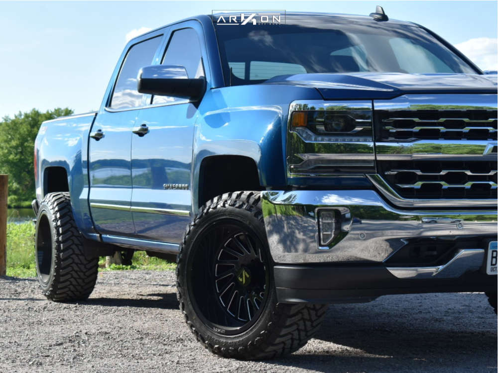 2018 Chevrolet Silverado 1500 Wheel Offset Super Aggressive 3"-5 ...
