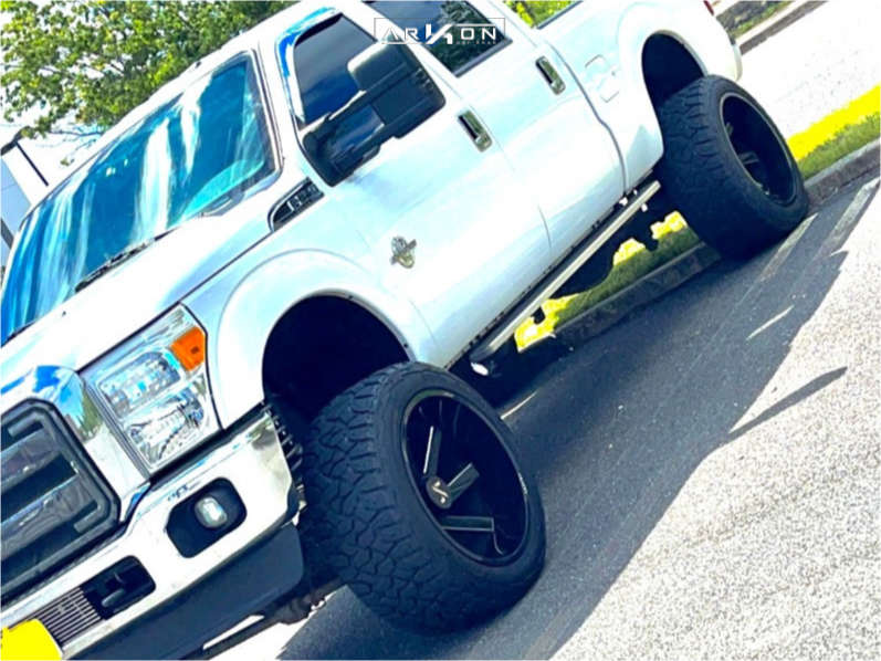 2015 Ford F-250 Super Duty Wheel Offset Super Aggressive 3"-5 ...