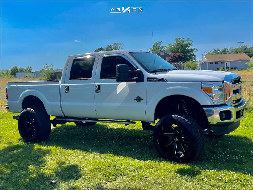 2015 Ford F-250 Super Duty Wheel Offset Super Aggressive 3"-5 ...