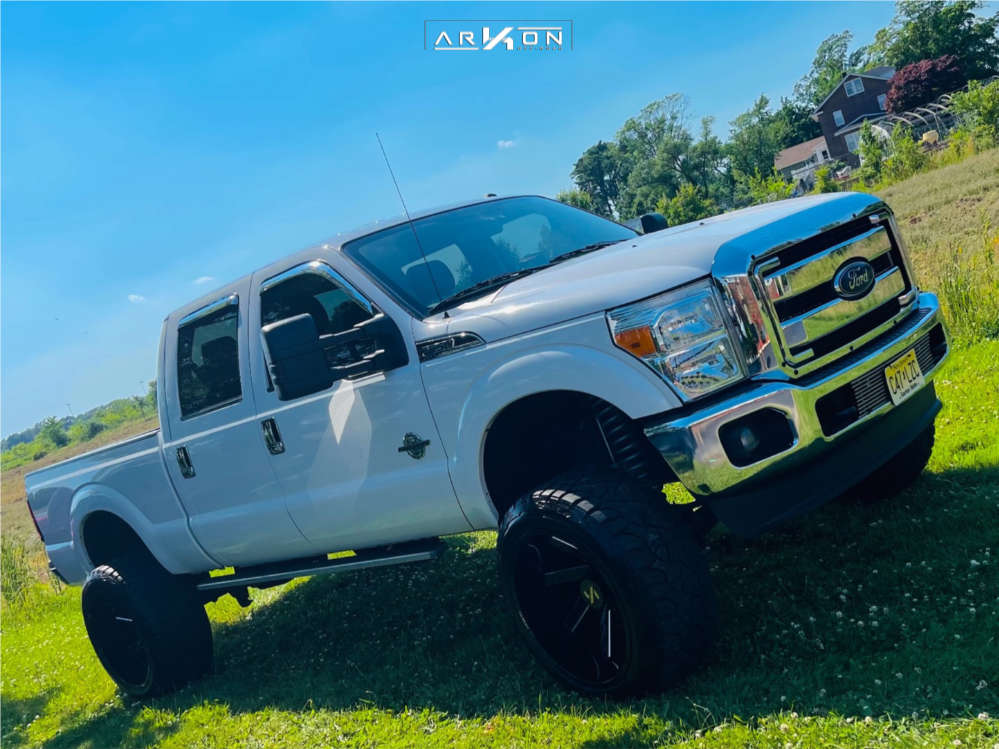 2015 Ford F-250 Super Duty Wheel Offset Super Aggressive 3"-5 ...