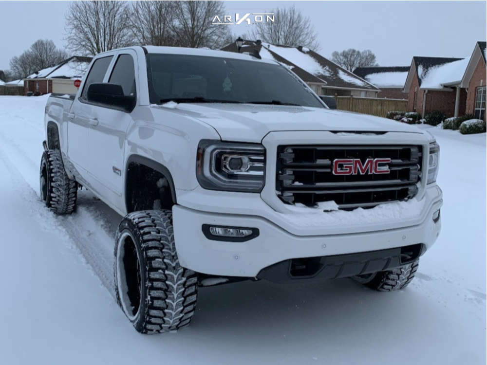 2017 GMC Sierra 1500 Wheel Offset Super Aggressive 3"-5" Suspension ...