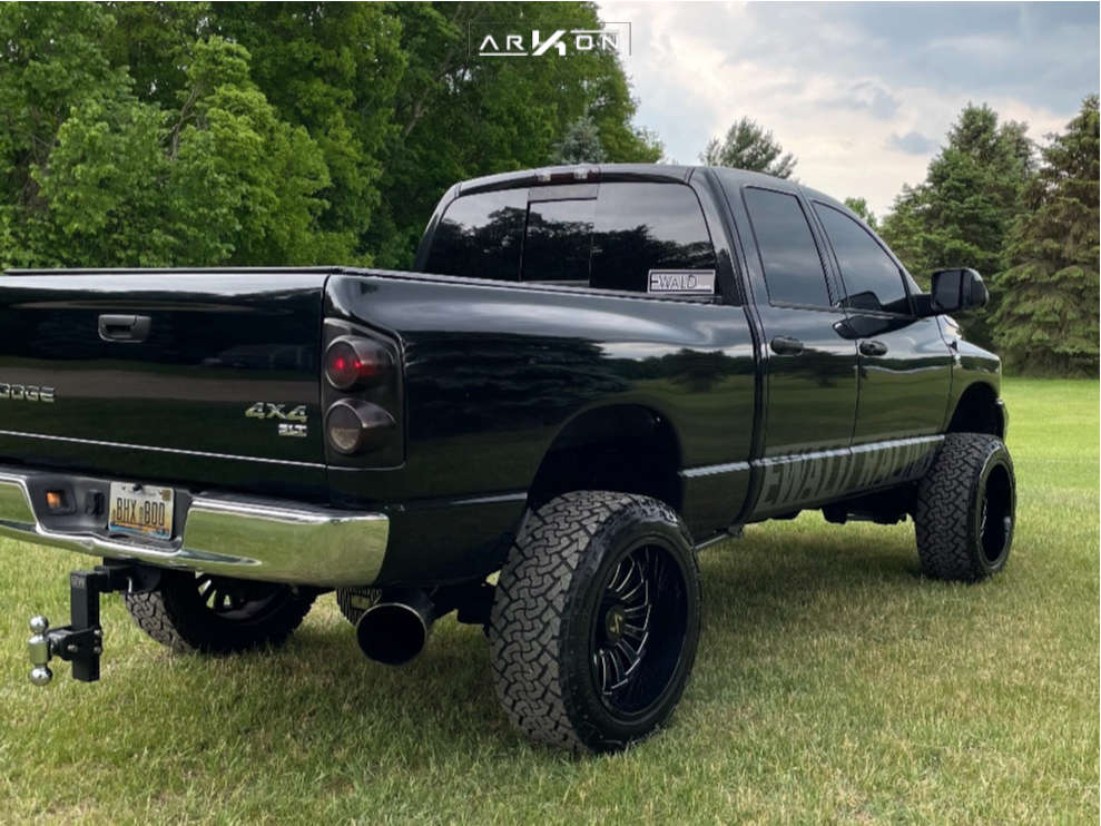 2007 Dodge Ram 2500 Wheel Offset Super Aggressive 3"-5" Air Suspension ...