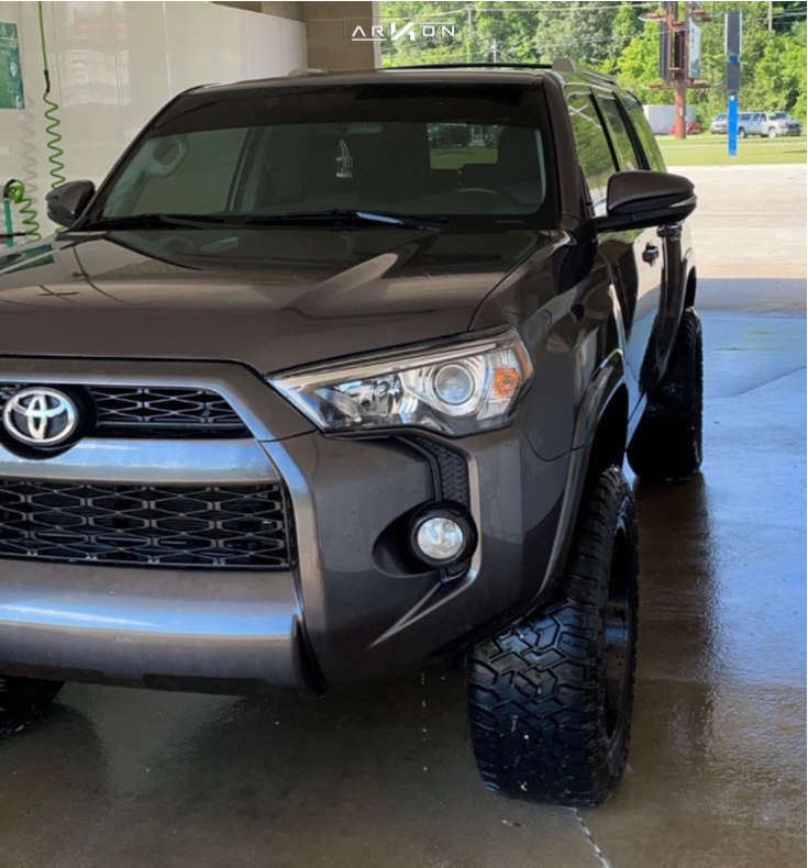 2016 Toyota 4Runner Wheel Offset Aggressive > 1" Outside Fender ...