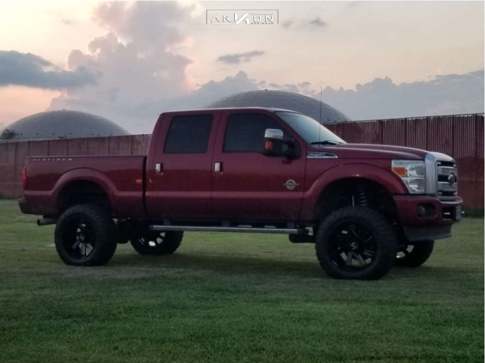 2015 Ford F-250 Super Duty Wheel Offset Super Aggressive 3"-5 ...