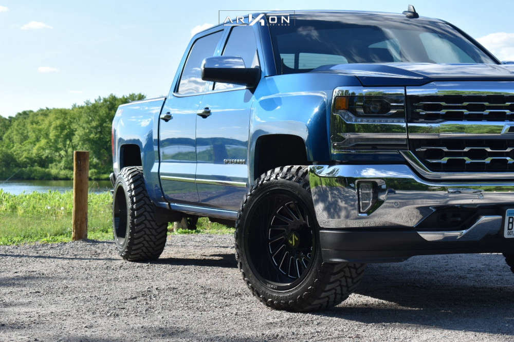 2018 Chevrolet Silverado 1500 Wheel Offset Super Aggressive 3"-5 ...