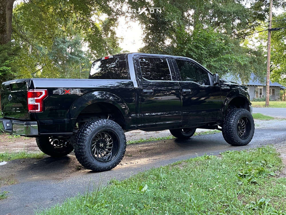 2018 Ford F-150 Wheel Offset Super Aggressive 3"-5" Suspension Lift 6 ...