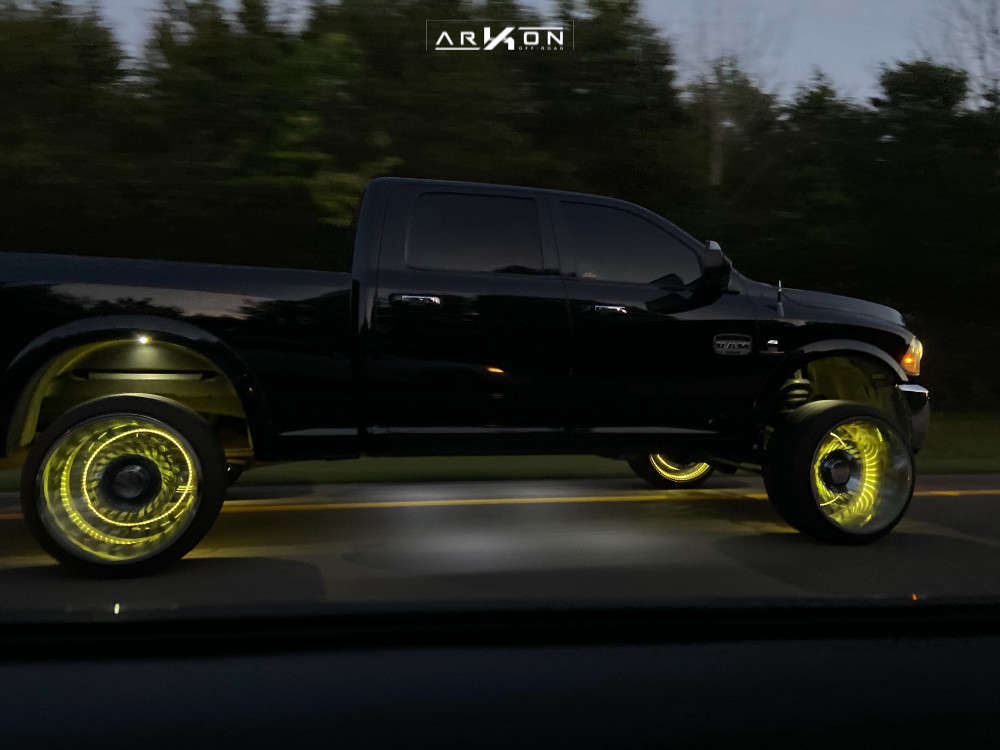 2013 Ram 2500 Wheel Offset Super Aggressive 3"-5" Leveling Kit ...