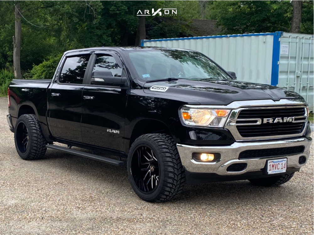 2019 Ram 1500 Wheel Offset Super Aggressive 3"-5" Leveling Kit ...