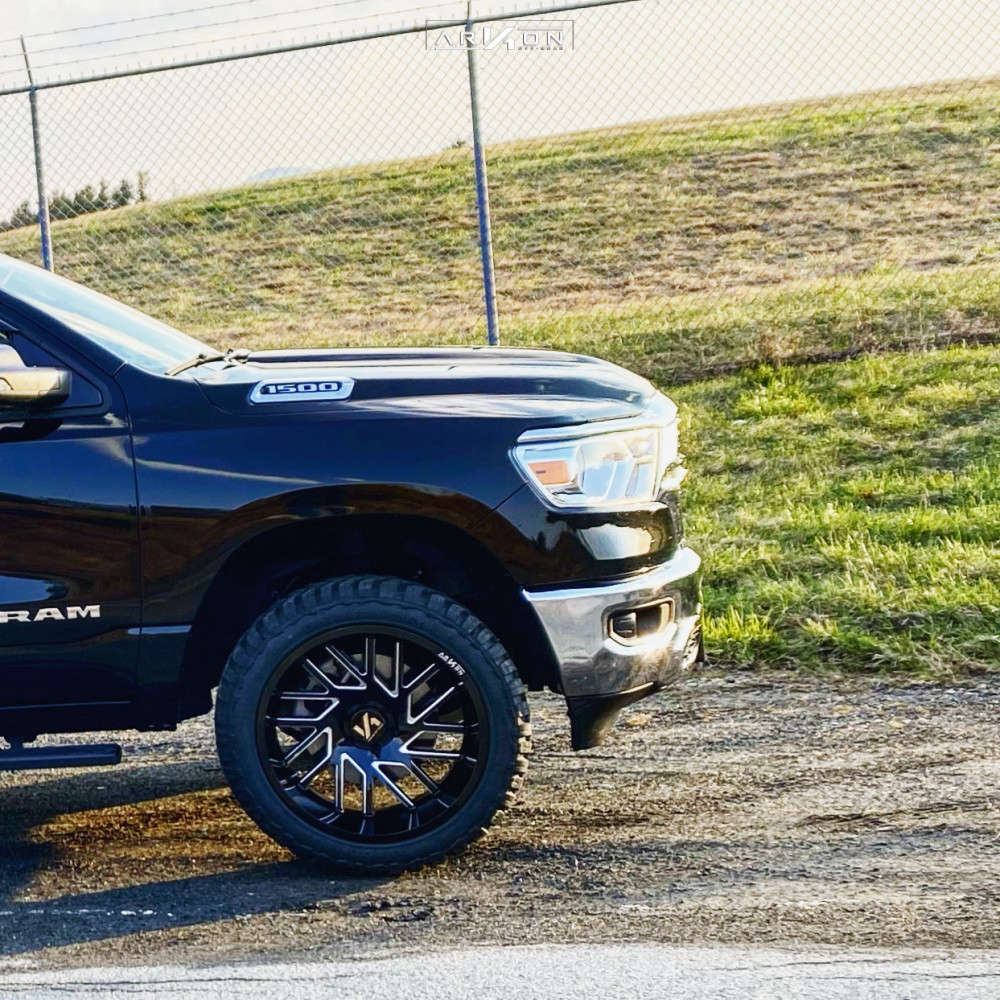 2019 Ram 1500 Wheel Offset Super Aggressive 3"-5" Leveling Kit ...