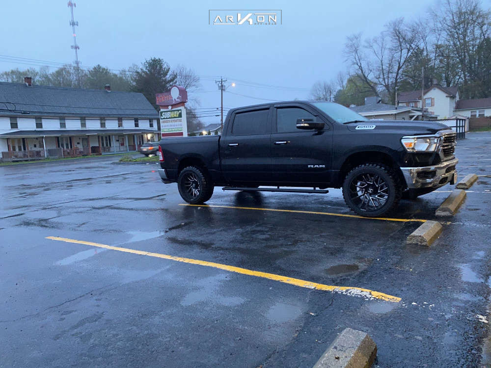 2019 Ram 1500 Wheel Offset Super Aggressive 3"-5" Leveling Kit ...