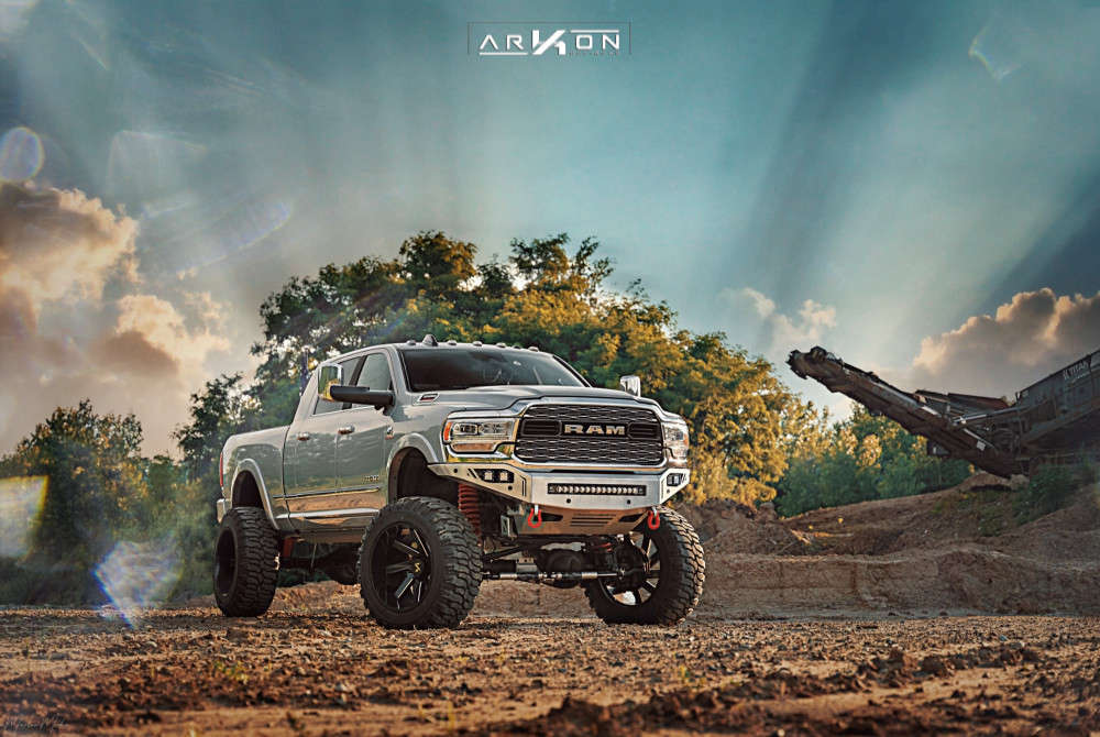 2019 Ram 3500 Wheel Offset Hella Stance >5" Suspension Lift 8 ...